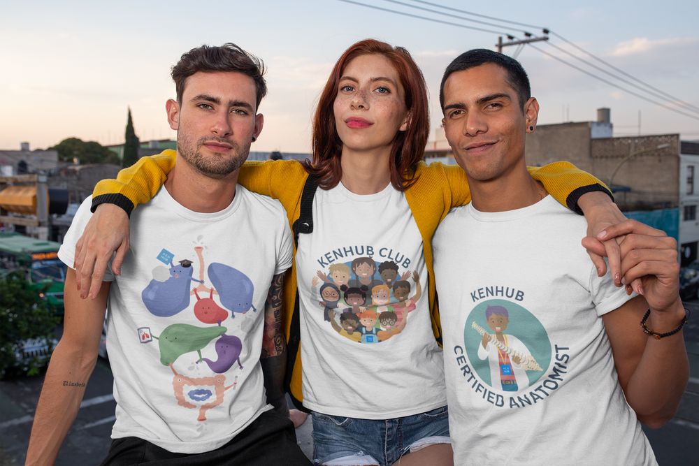 Kenhub Merch - Apparel, Posters, eBooks and More