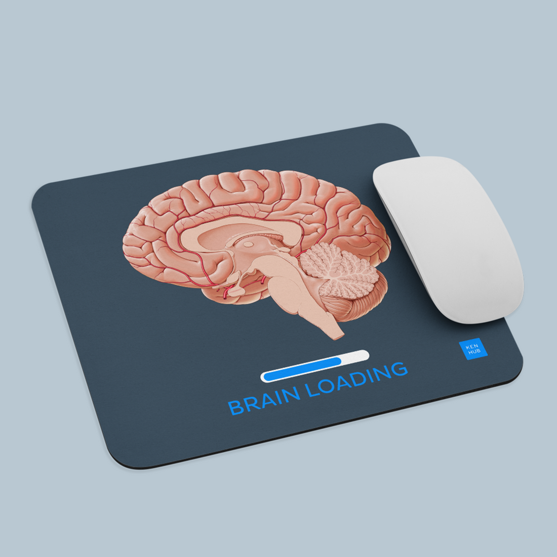 Brain Loading - Mouse pad – Kenhub Merch